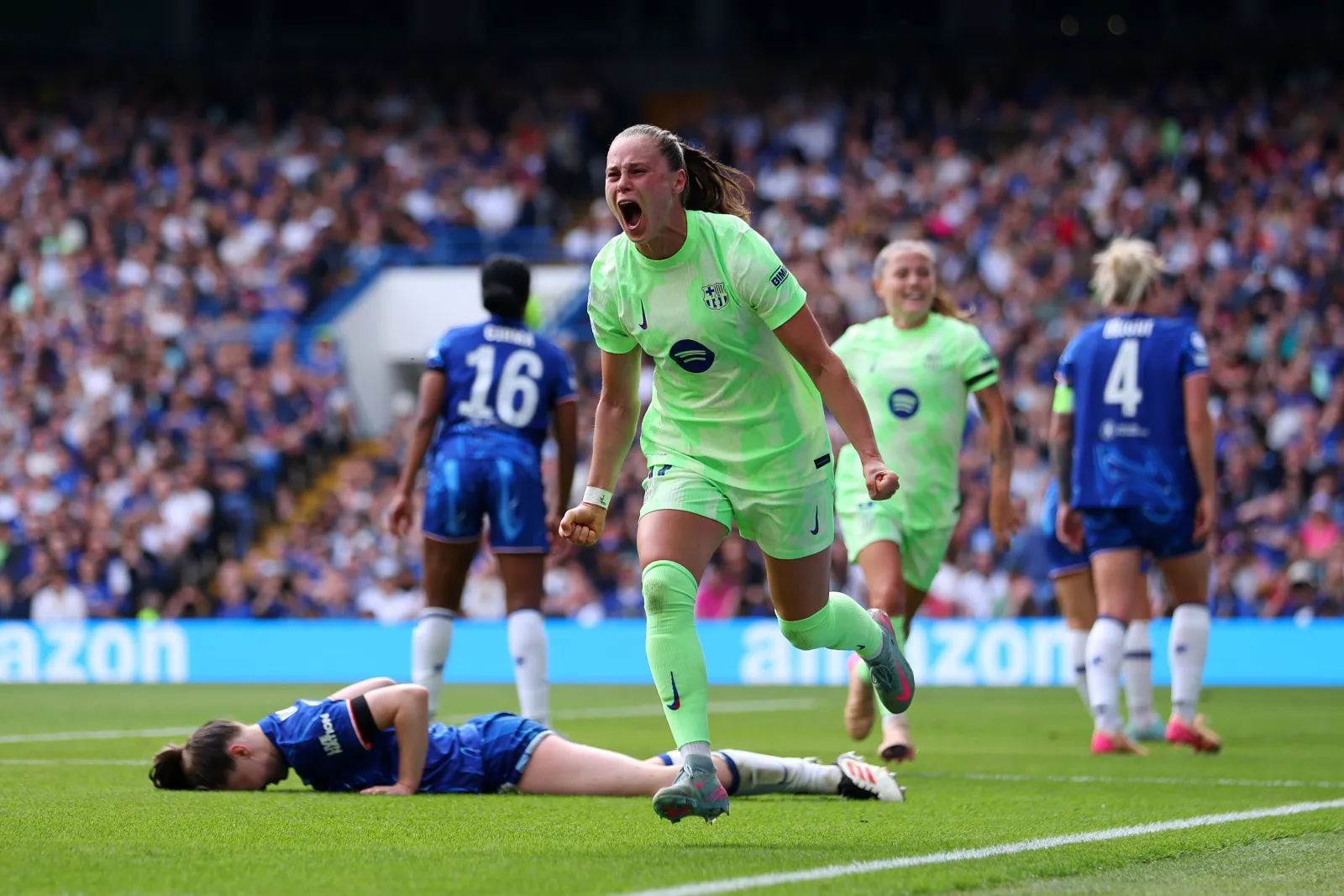 Chelsea 1-4 Barcelona [2-8 agg]: Barça cruise through to UEFA Women's ...