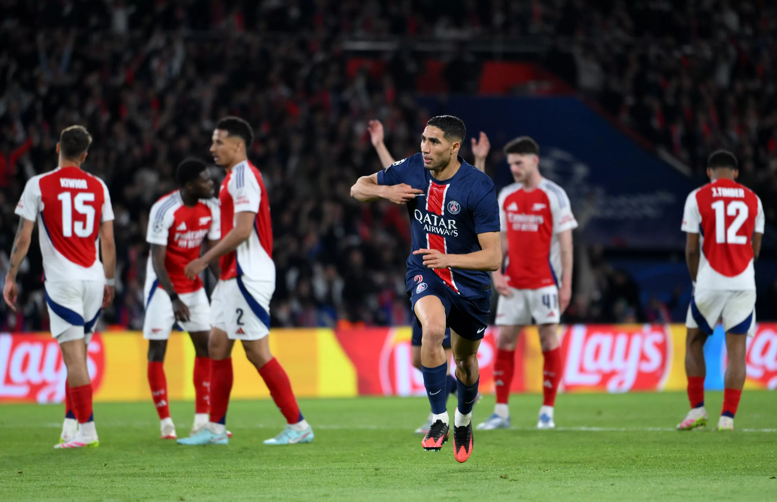PSG 2-1 Arsenal [3-1 agg]: Gunners bow out of Champions League with ...